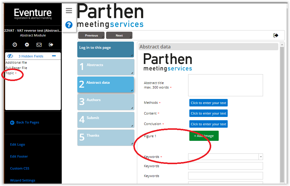 Hide/show fields on a page – Eventure Helpcenter Hide/show fields on a page – Eventure Helpcenter