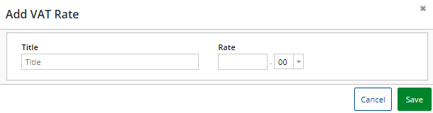 Step 2a: Setup the VAT – Eventure Helpcenter