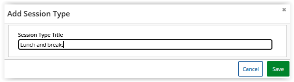 Session types – Eventure Helpcenter